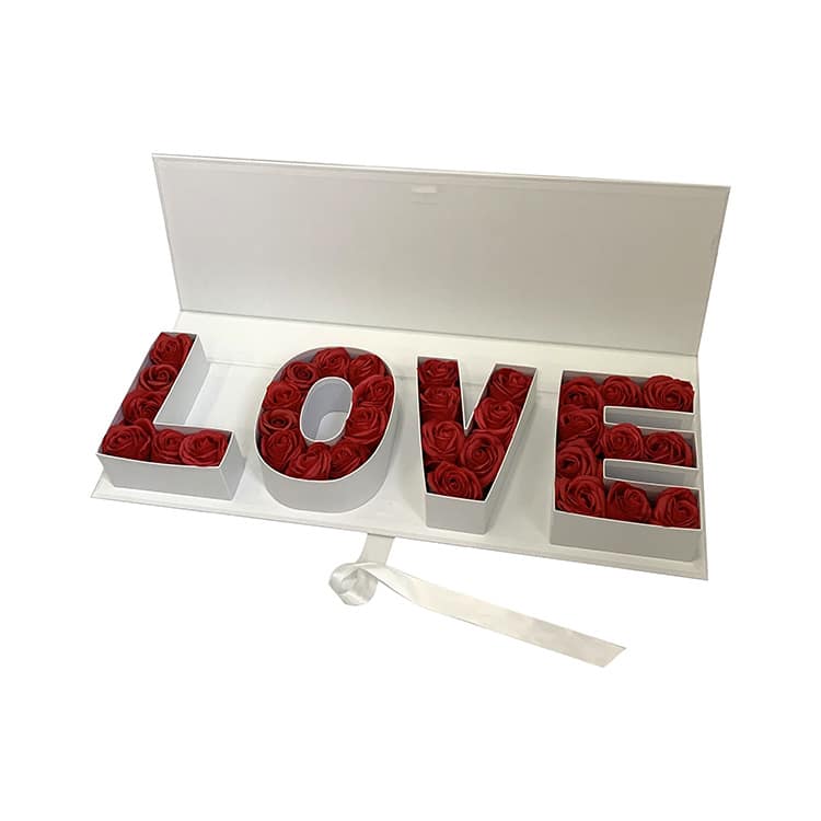 Love letter combination flower gift box – Paper Packaging China