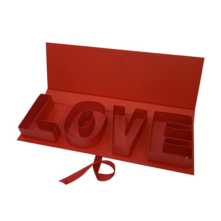 Love letter combination flower gift box - Paper Packaging China