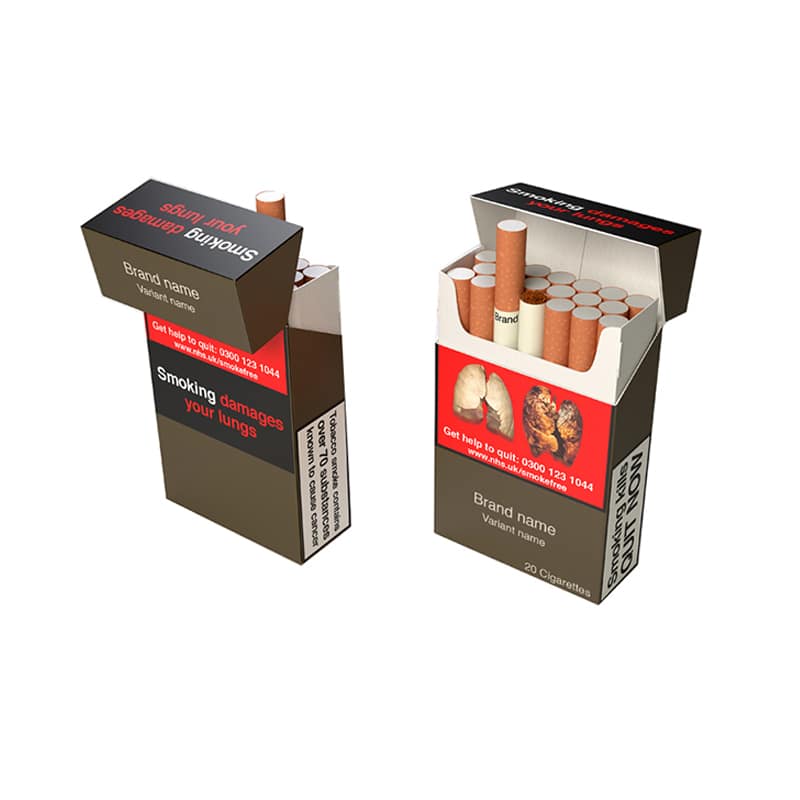 Custom paper disposable cigarette box - Paper Packaging China